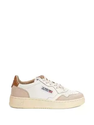 AUTRY Perforated Panelled Sneakers - Neutrals