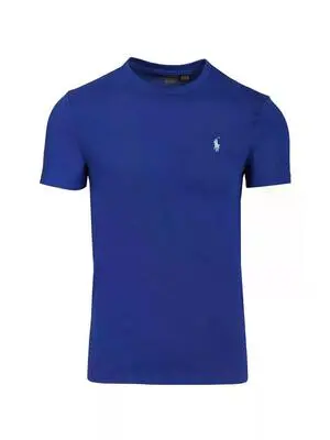 Polo Ralph Lauren Embroidered-logo T-shirt - Blue