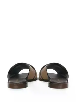GIULIANO GALIANO Criss-cross Suede Sandals