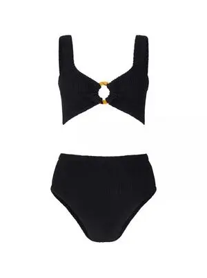 Hunza G Nadine Crinkle-effect Bikini