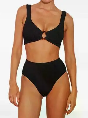 Hunza G Nadine Crinkle-effect Bikini