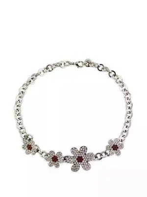 Marni Flower Detail Chain Necklace