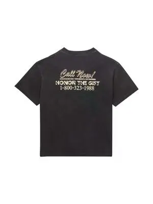 HONOR THE GIFT Puff-print T-shirt