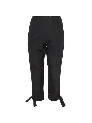 Dior Cropped Trousers With Bow Detail