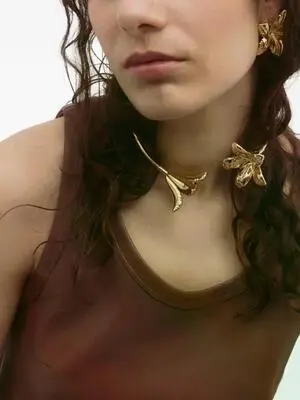Marni Flower Choker Necklace