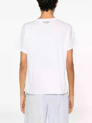 Max Mara Palm Tree Sequin Embellished T-shirt