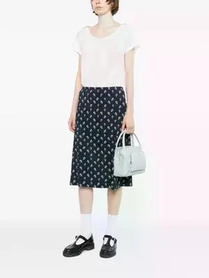 AGNES B. Logo-plaque Tote Bag
