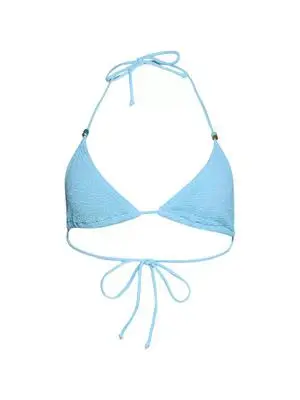 Bond Eye Beaded Ingrid Bikini Top - Blue