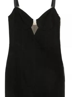 Elisabetta Franchi Sweetheart Neck Mini Dress