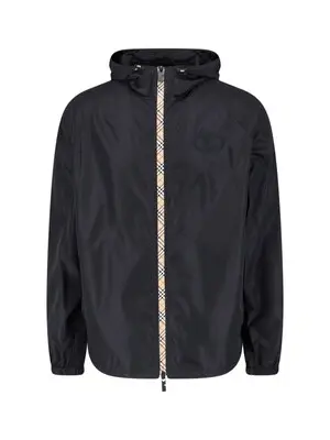 Burberry Hooded Jacket "clapton - Black