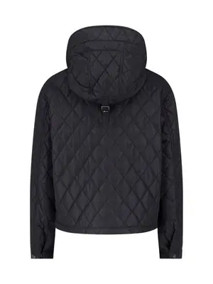 Burberry Quilted Hooded Jacket