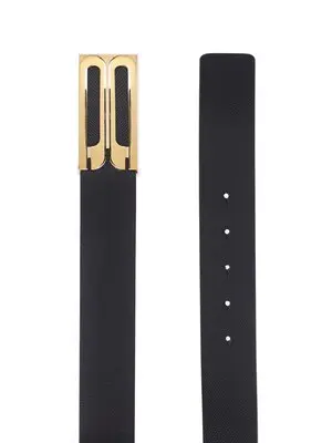Victoria Beckham Dorian Frame Jumbo Belt - Black