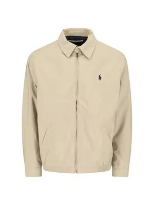 Polo Ralph Lauren Polo Ralph Lauren Zip Logo Jacket Beige