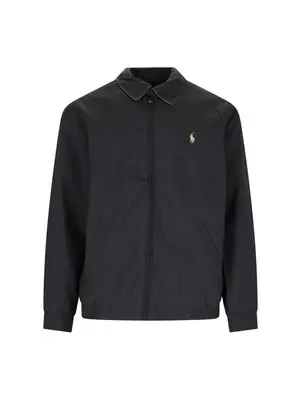 Polo Ralph Lauren Zip Logo Jacket - Black