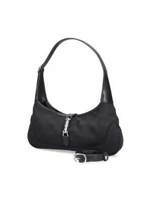Gucci Jackie Slim Shoulder Bag - Black