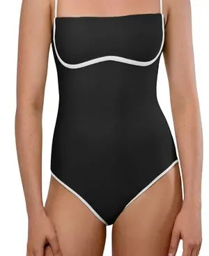 HERMOZA Ashley One Piece Swimsuit - Black