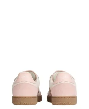 Balmain Swan Trainers In Smooth Leather And Suede - Multicolor