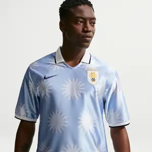 Nike Dri-fit Short Sleeve Soccer Top - Blue