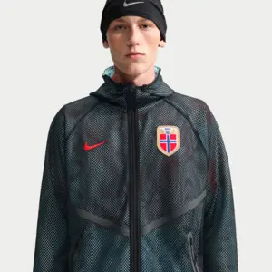 Nike Norway Dri-fit Soccer Anthem Jacket - Black