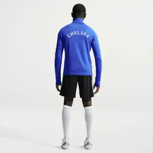 Nike Chelsea Fc Strike Dri-fit Soccer Knit Drill Top - Blue