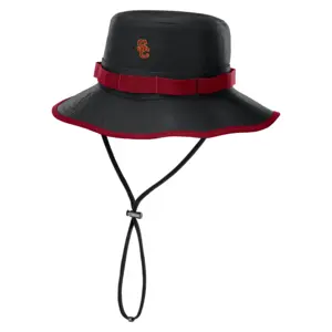 Nike Usc Sideline Apex Boonie Dri-fit College Bucket Hat - Black