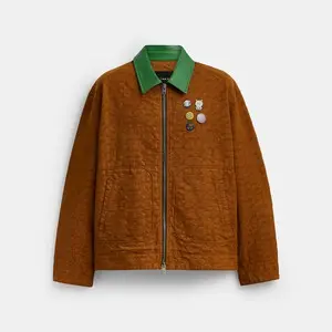 COACH X Brain Dead Zip Front Blouson Jacket