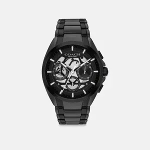 COACH Jackson Chronograph Watch - Black