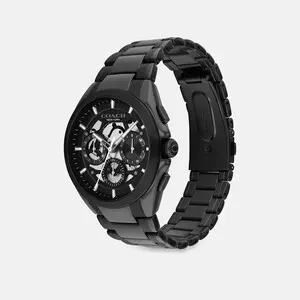 COACH Jackson Chronograph Watch - Black