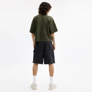 COACH X Brain Dead Embroidered Gorilla Mascot Cropped T-shirt