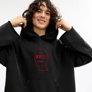 COACH X Brain Dead Embroidered Graphic Hoodie