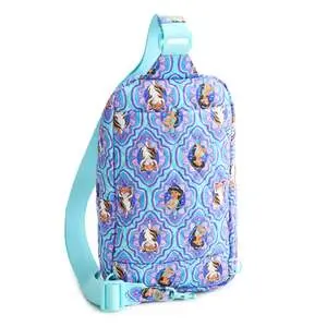 VERA BRADLEY Lorman Sling Backpack In Jasmine Medallions - Purple