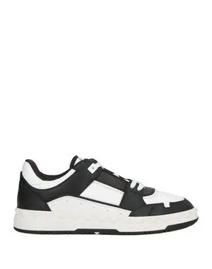 Valentino Garavani Leather Sneakers - Black