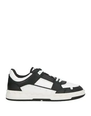Valentino Garavani Leather Sneakers - Black