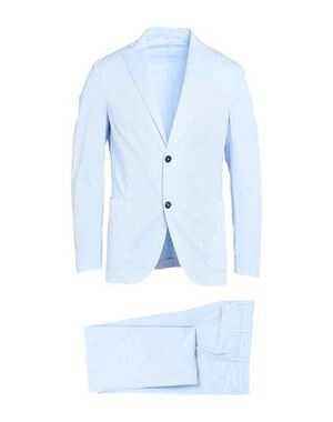Incotex Suit Sky Size Cotton, Elastane - Blue
