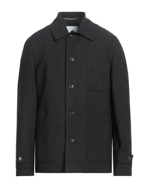 JACOB COHЁN Jacket Size Cotton, Wool, Polyamide - Black