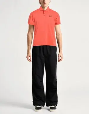 EA7 Polo Shirt Size Cotton, Elastane - Orange