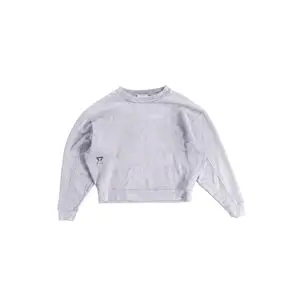 ACHILLES AND THE TORTOISE Logo Crewneck - Grey