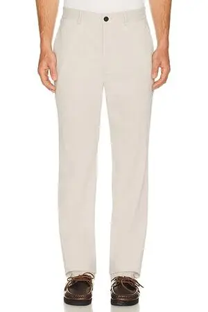 Theory Standard Pant In Good Linen - Silver Cloud