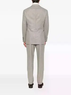Brunello Cucinelli Double-breasted Wool Suit