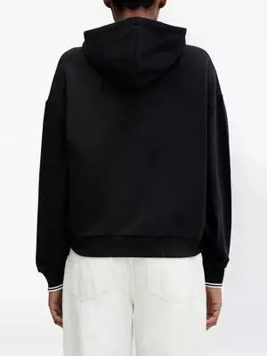 Fred Perry Embroidered Zip-up Hoodie