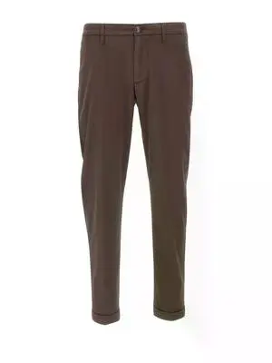 RE-HASH Mucha Slim-fit Chinos - Brown