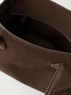 THE ROW Terrasse Suede Shoulder Bag