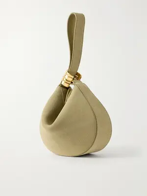 AMANU Zambia Suede Mini Bag - Green