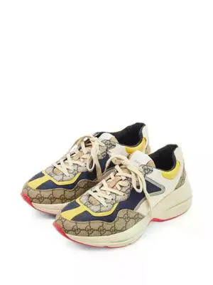 Gucci Rhyton Gg Supreme Canvas Sneakers