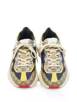 Gucci Rhyton Gg Supreme Canvas Sneakers