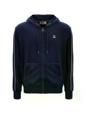 FILA Italo Velour-piping Hoodie
