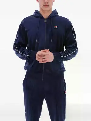 FILA Italo Velour-piping Hoodie
