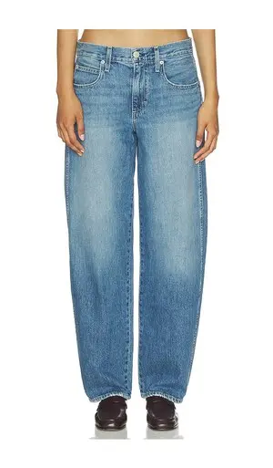 AMO Tatum Barrel Jeans In Blue