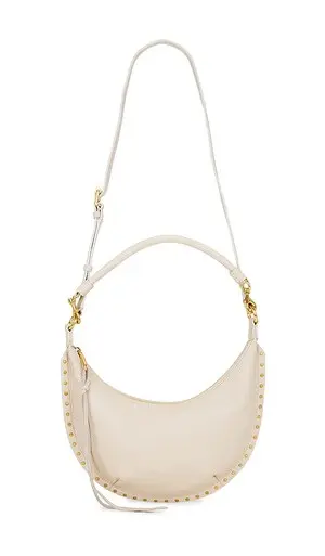 Rebecca Minkoff Darren Crescent In Ivory - Stone