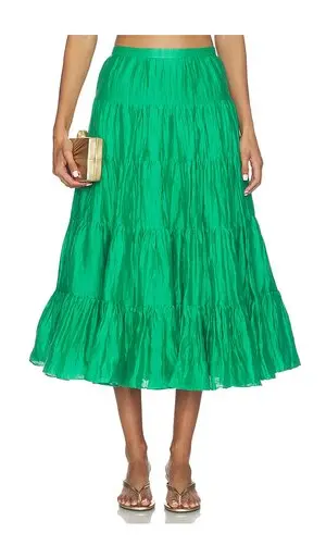Alexis Ondine Skirt In Green